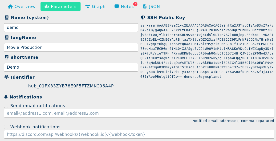 Hub | SyncPlanet Wiki